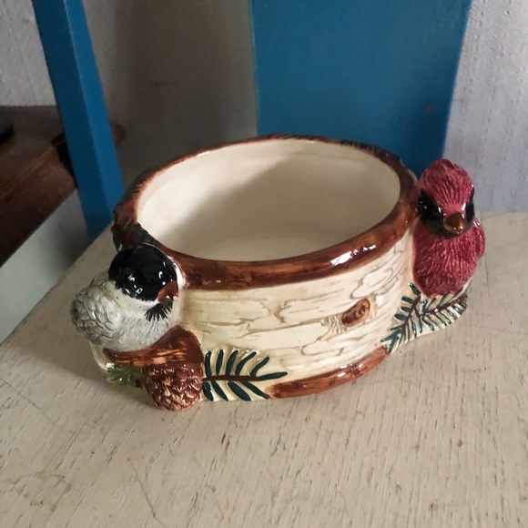 Accents | Ceramic Cardinal Planter | Poshmark